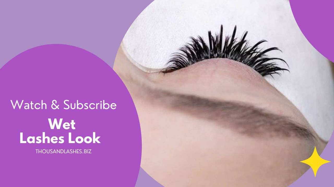 Lash Tutorials: How to Achieve a Wet Lashes Look - YouTube