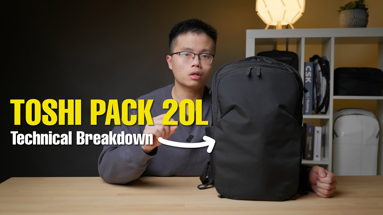 Inside the Toshi Pack 20L: Why we designed it this way - YouTube