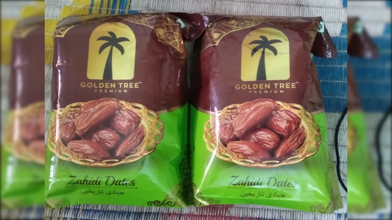 Golden Tree Selected Premium Organic Handpicked Zahidi Dates Khajoor ...