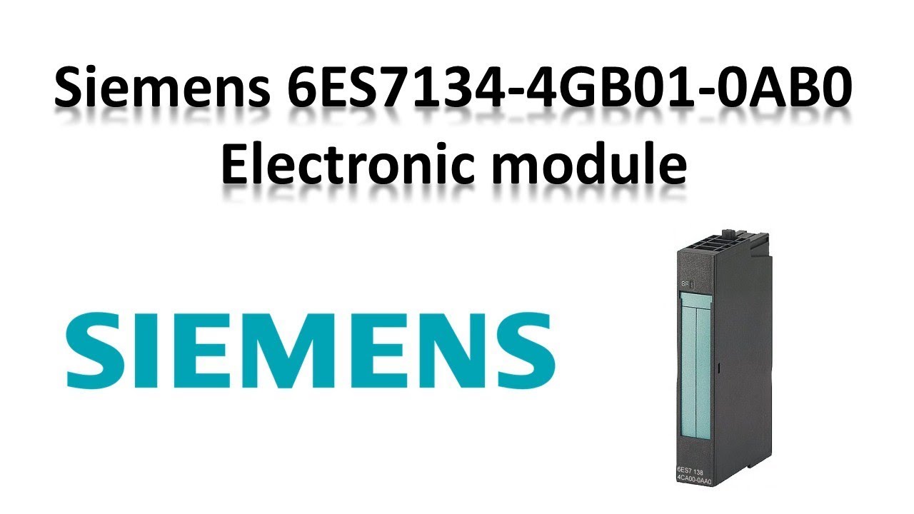 Siemens weighing module 7MH4910-0AA01 / SIWAREX CS / Eltra trade - YouTube
