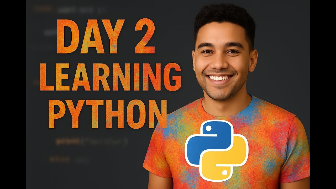 Life of an Learning Python Developer DAY 2 - YouTube