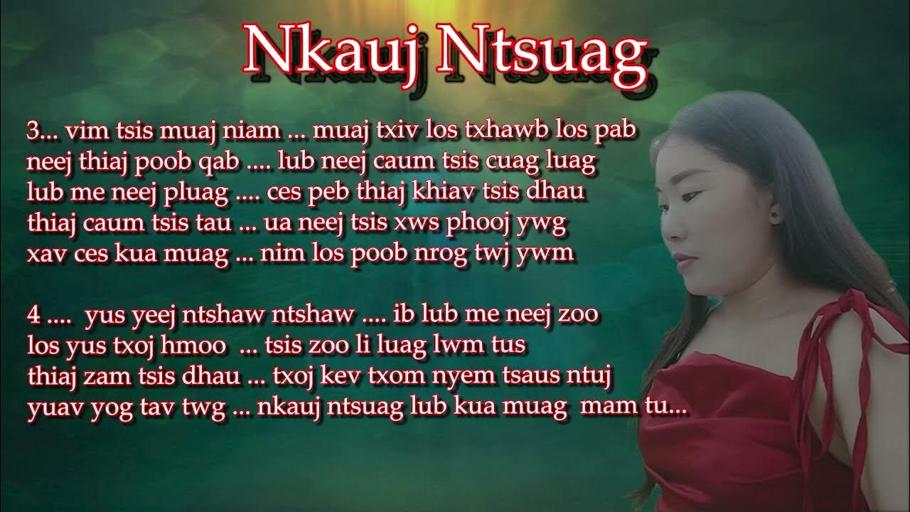 "Nkauj Ntsuag" ntxawm xyooj nkauj tawm ntsaib.16/ 8/2024 - YouTube