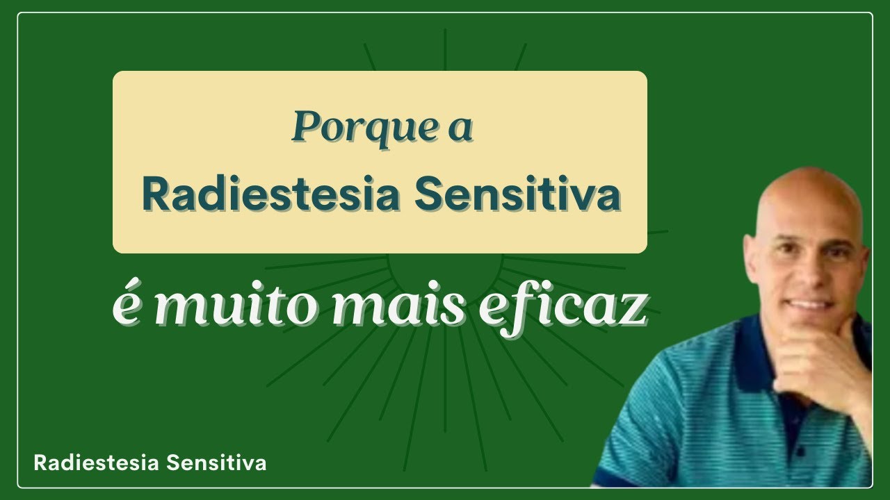 Porque a RADIESTESIA SENSITIVA é muito mais eficaz - YouTube