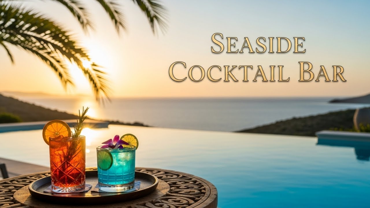 Seaside Cocktail Bar 🍹🌊 – Chillout Lounge Music - YouTube