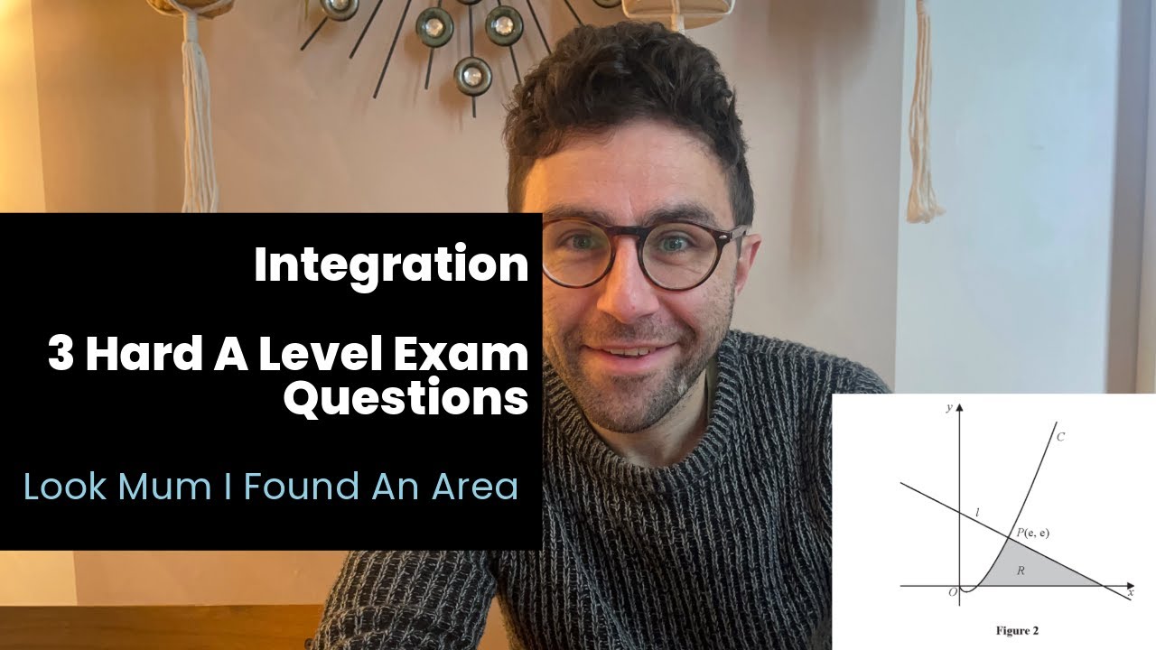 Integration: 3 Hard A-level Maths Exam Questions - YouTube