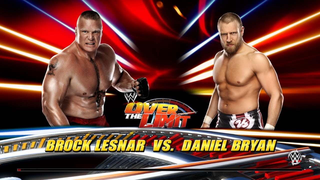 WWE 2K15 - Brock Lesnar vs. Daniel Bryan - YouTube