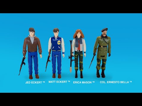Red Dawn Super7 ReAction action figures toy commercial - YouTube