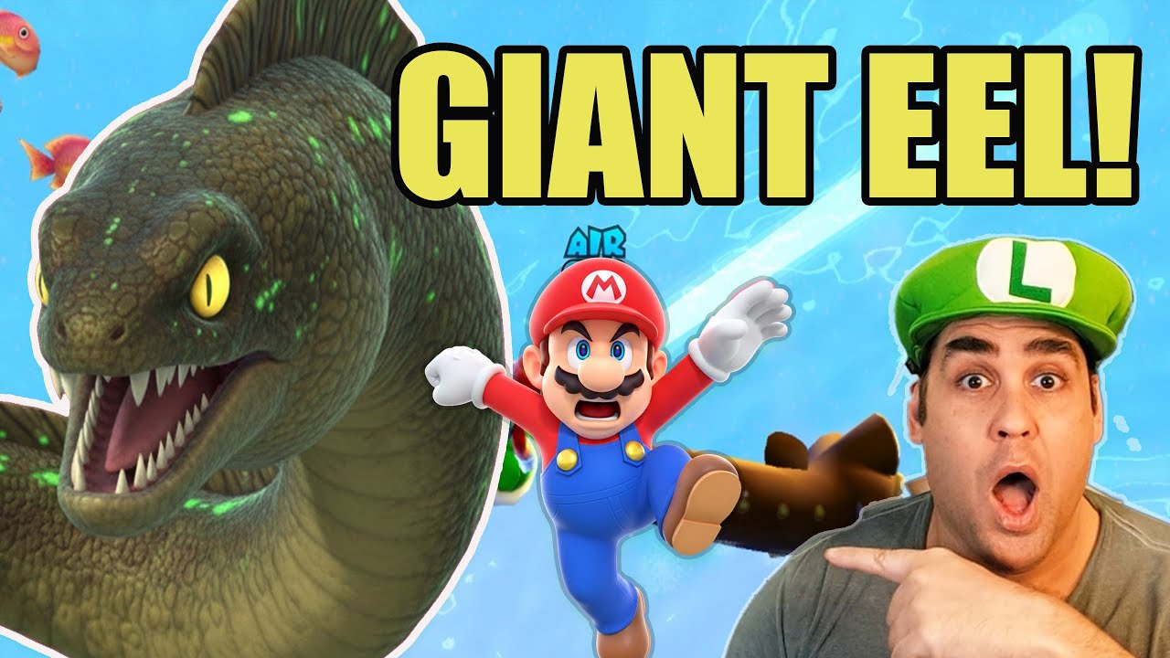 This Eel Level Is Pure Stress 😱 | Eel Outbreak – Mario Galaxy Ep. 31 ...