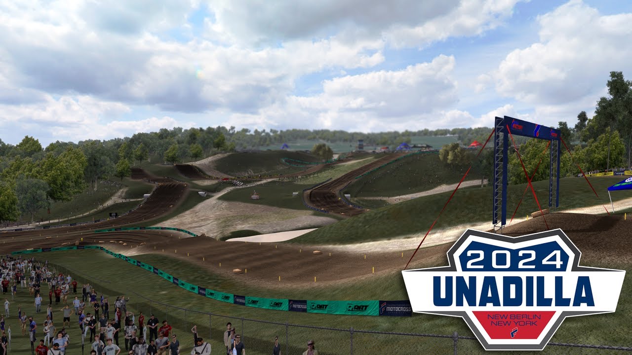 2024 Nationals Unadilla 450 Moto 1 - Mx Simulator - YouTube