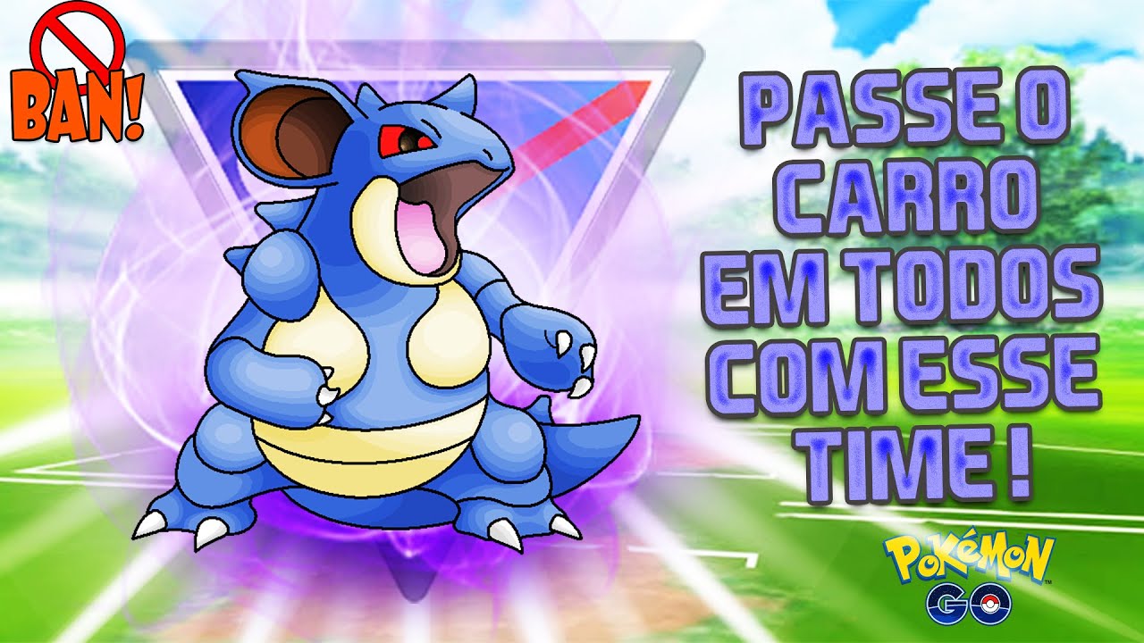 Nidoqueen Passando Por Cima De Tudo Na Great League Grande Liga PokÉmon