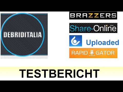 [Test] Multihoster Debriditalia (Brazzers / Uploaded / Rapidgator / Share-Online)