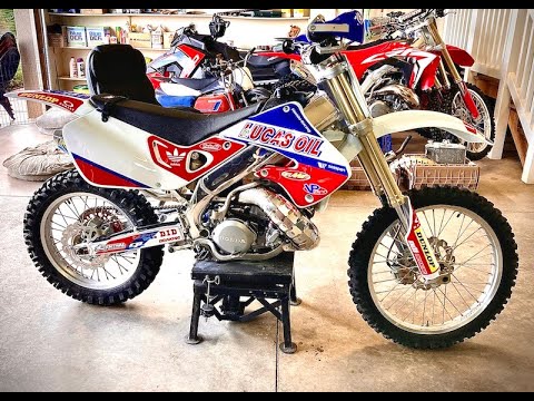 CR500 A/F Conversion rebuild pt.2 FLEX first generation Cr 500 aluminum ...