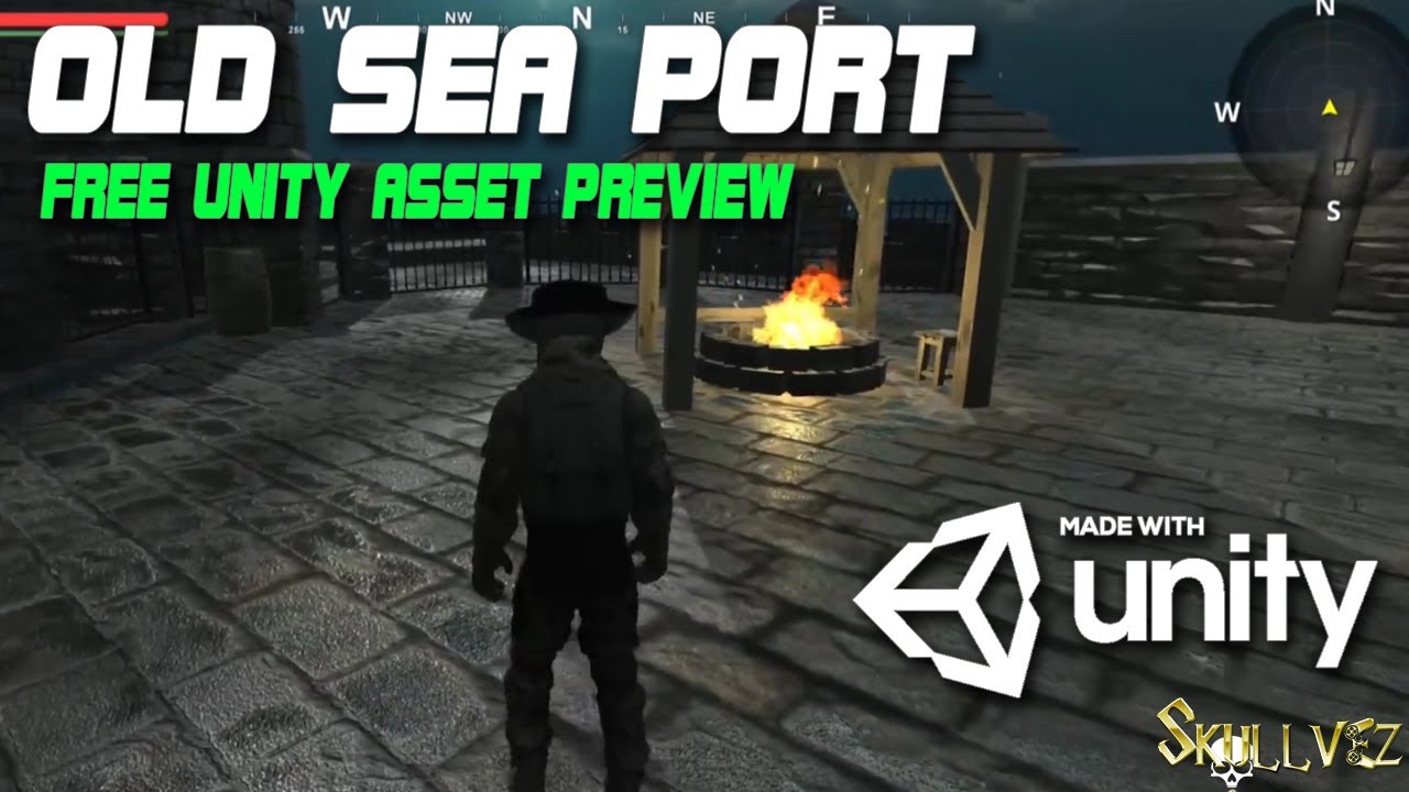 FREE Unity Asset | Old Sea Port from the Unity Store | Gameplay and ...