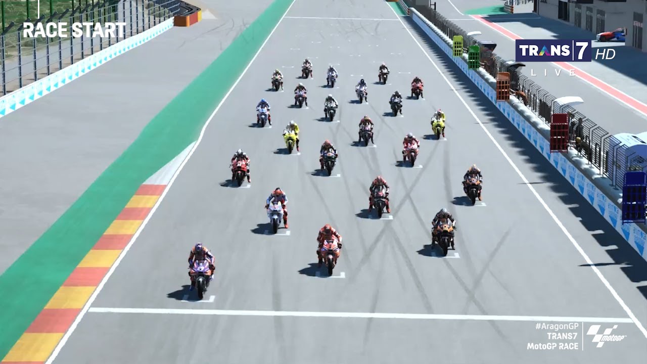 LIVE Sprint Race MotoGP Aragon 2024 #AragonGP MotoGP 24 MotorLand ...