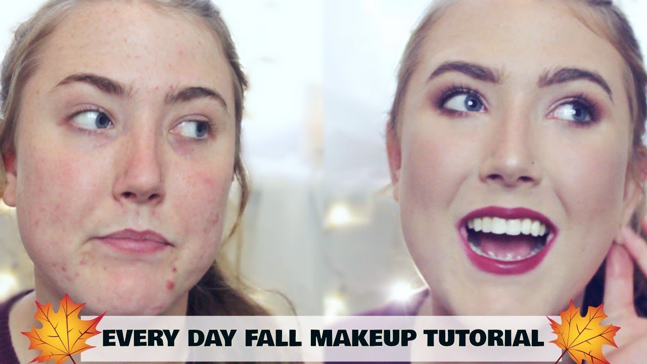 Everyday Fall Makeup Tutorial // 20 Minute Routine - YouTube