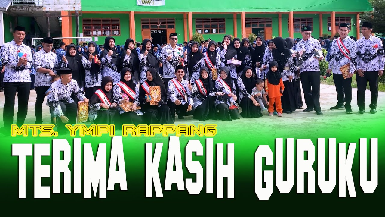 UPACARA PERINGATAN HARI GURU NASIONAL || MTS. YMPI RAPPANG - YouTube