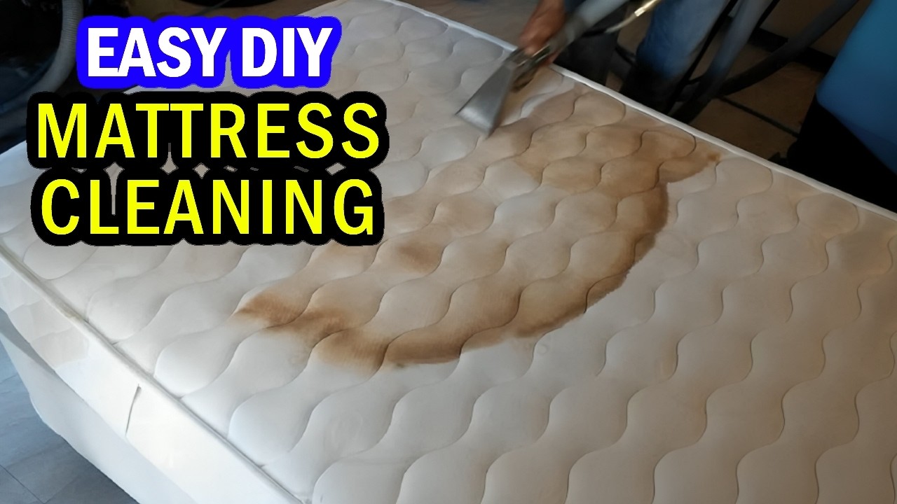 Easiest Way to Clean a Mattress at Home: Step-by-Step DIY Cleaning Tips ...