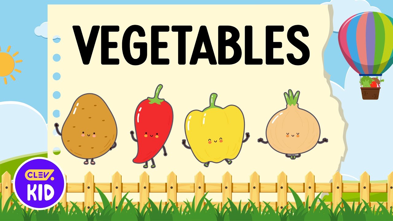 ClevKid | Learn About Vegetables with Fun Characters for Kids, Toddlers ...