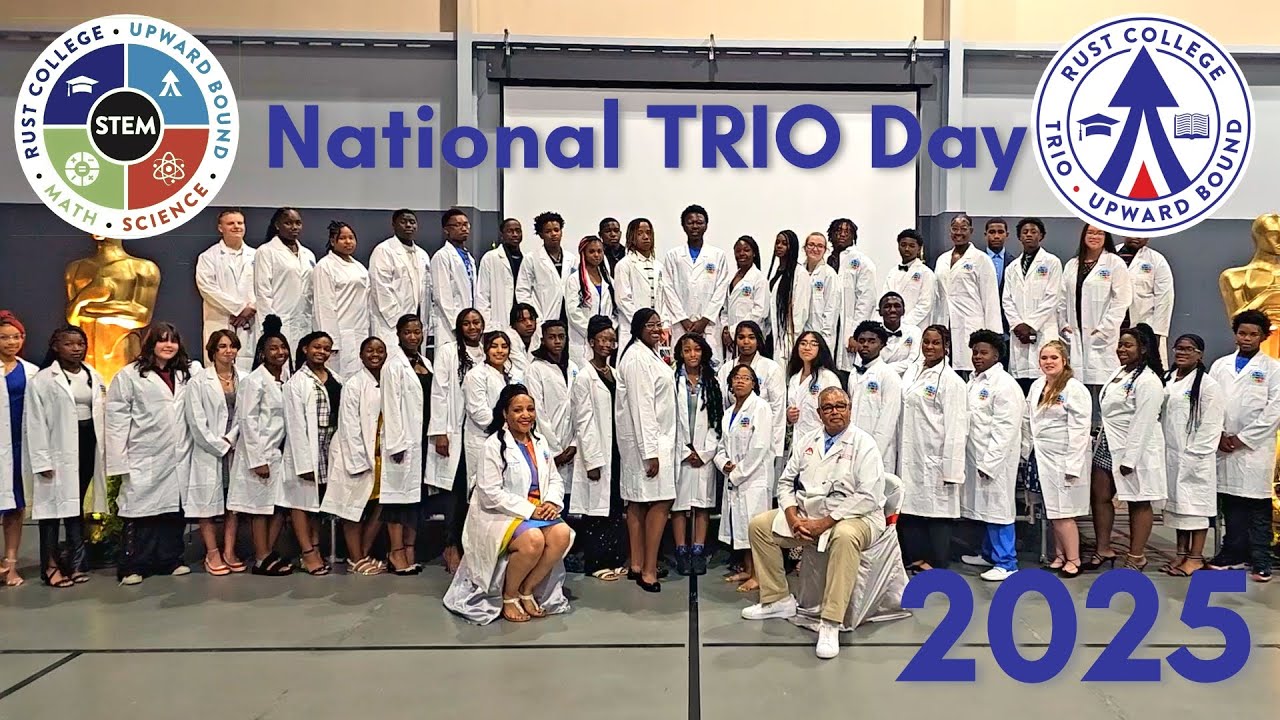 Upward Bound at Rust College - National TRIO Day 2025 - YouTube