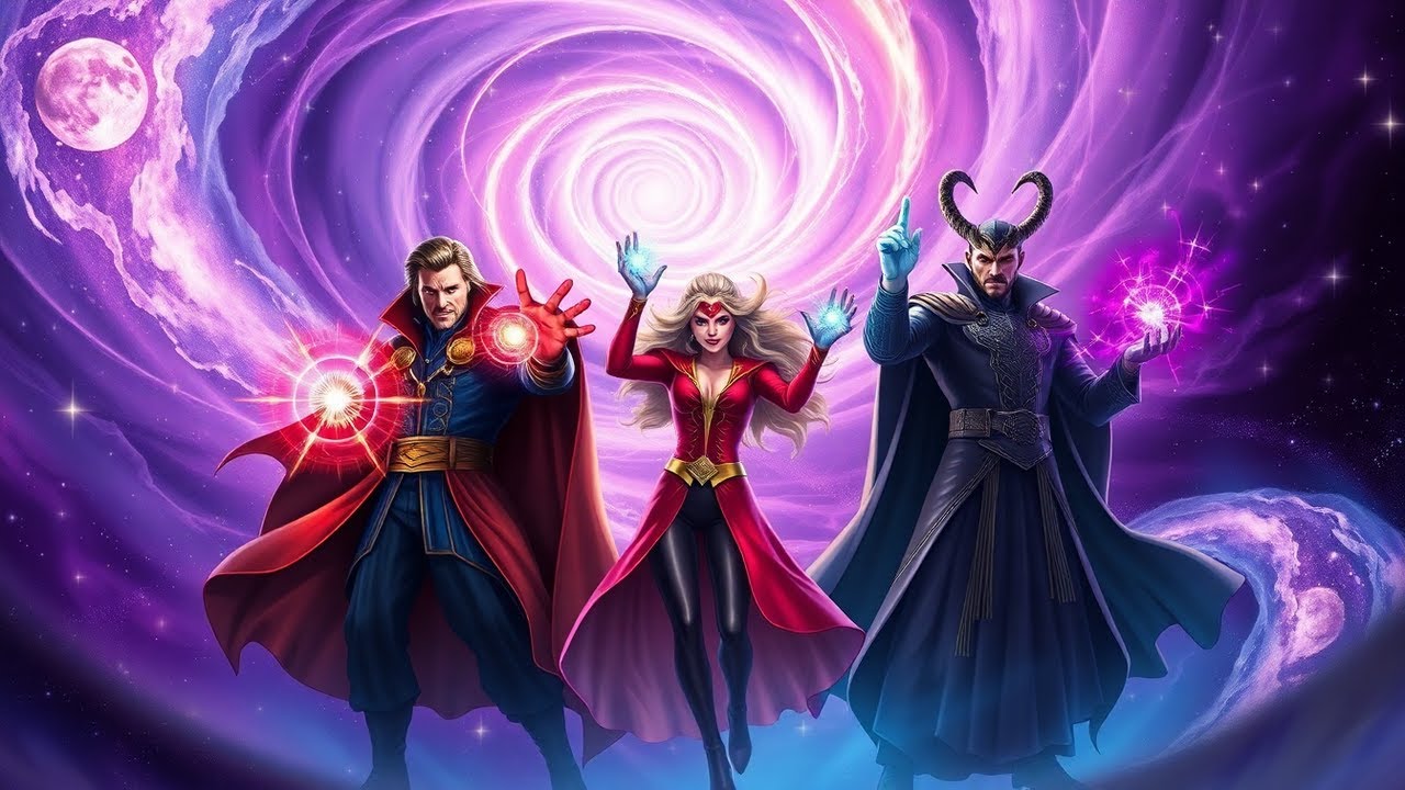 Marvel's Mystical Masters Top 200 Magicians & Their Mind Blowing Powers ...