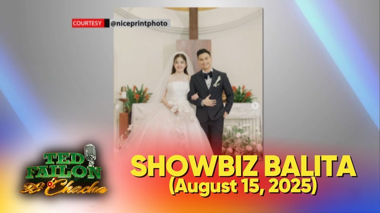Shaira Diaz at EA Guzman, ikinasal na | Ted Failon & DJ Chacha - YouTube