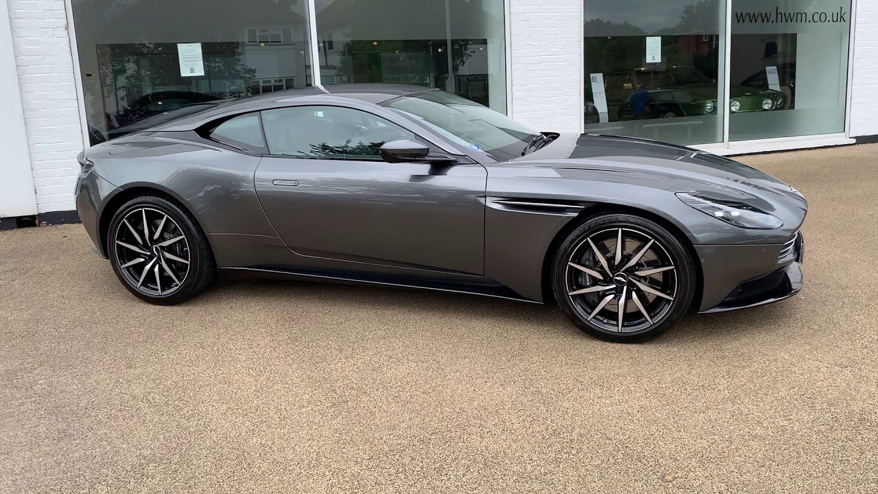 DB11 V8 Magnetic Silver - YouTube