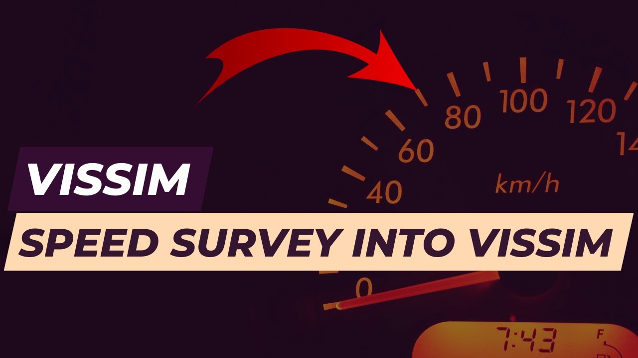Vissim Tutorial - Convert speed survey data for Vissim - YouTube