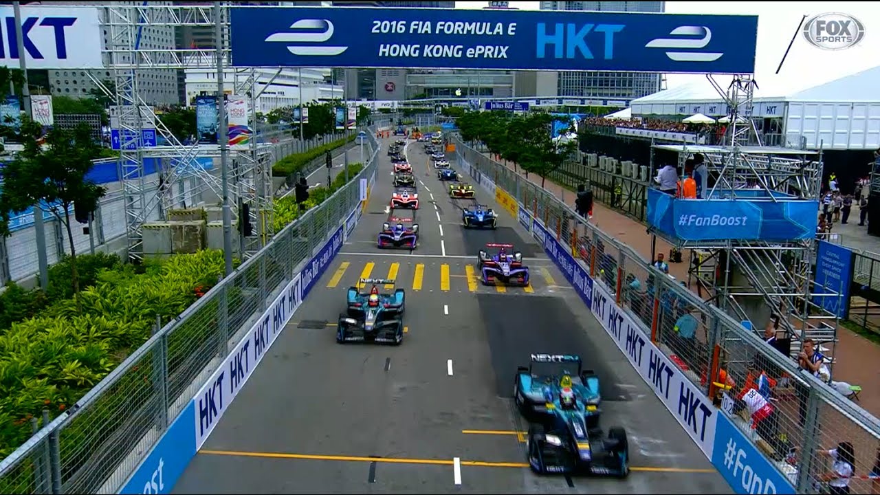 Panasonic Jaguar Racing | Formula E Hong Kong Race Highlights - YouTube
