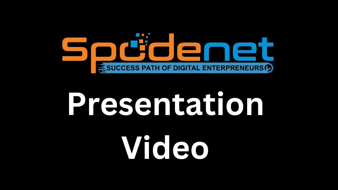 How to join Spodenet || Spodenet presentation video - YouTube