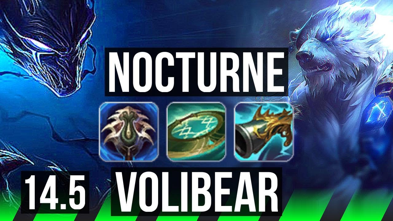 Nocturne Vs Volibear Jng 7 Solo Kills Godlike 300 Games Na