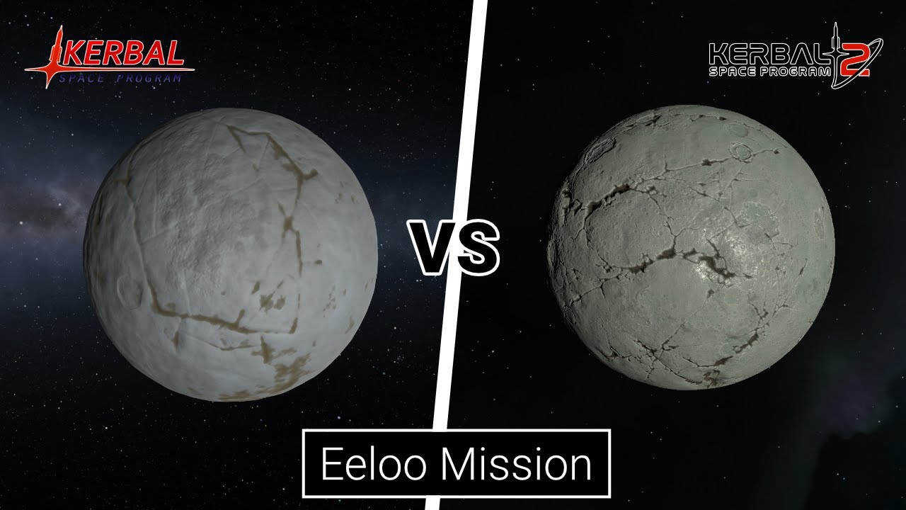 🚀 KSP vs KSP 2 - Eeloo Mission - YouTube