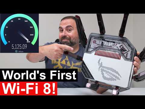 Wi-Fi 8 Is Here! The Fastest Router I’ve Ever Tested (ASUS GT-BN98 Pro)