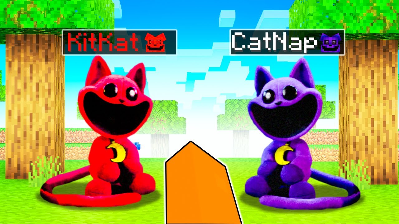 Odgadnij PRAWDZIWEGO CATNAP w Minecraft! 🤣💜🧡 - YouTube