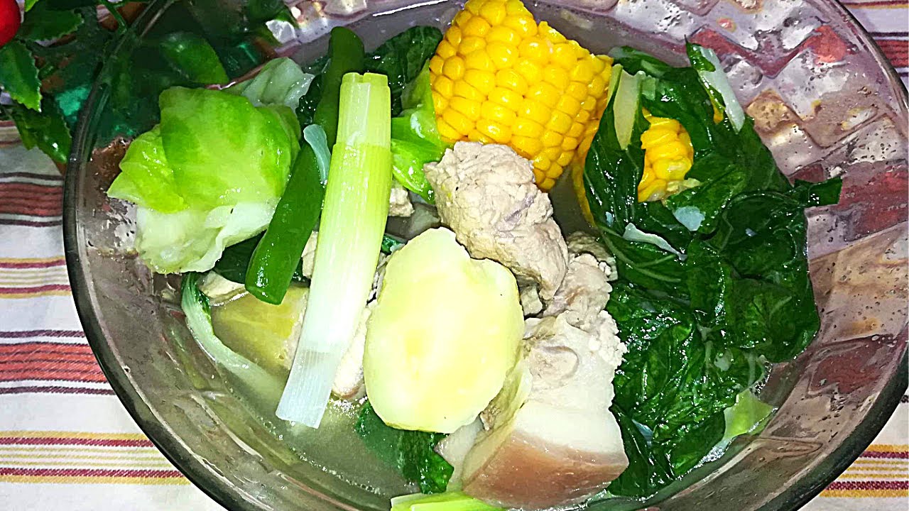 NILAGANG BABOY[BOILED PORK SOUP] (FILIPINO DISH) - YouTube