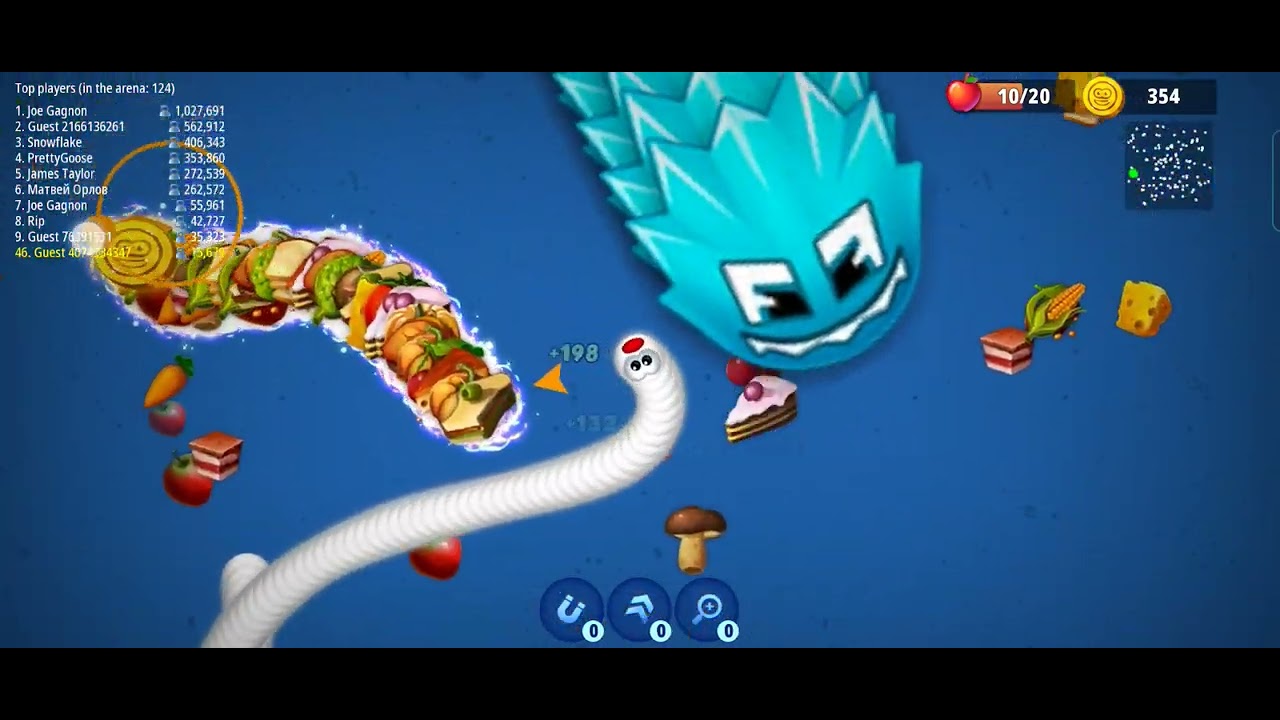 Worms zone Game / oggy Game / hungry Worms zone.io - YouTube