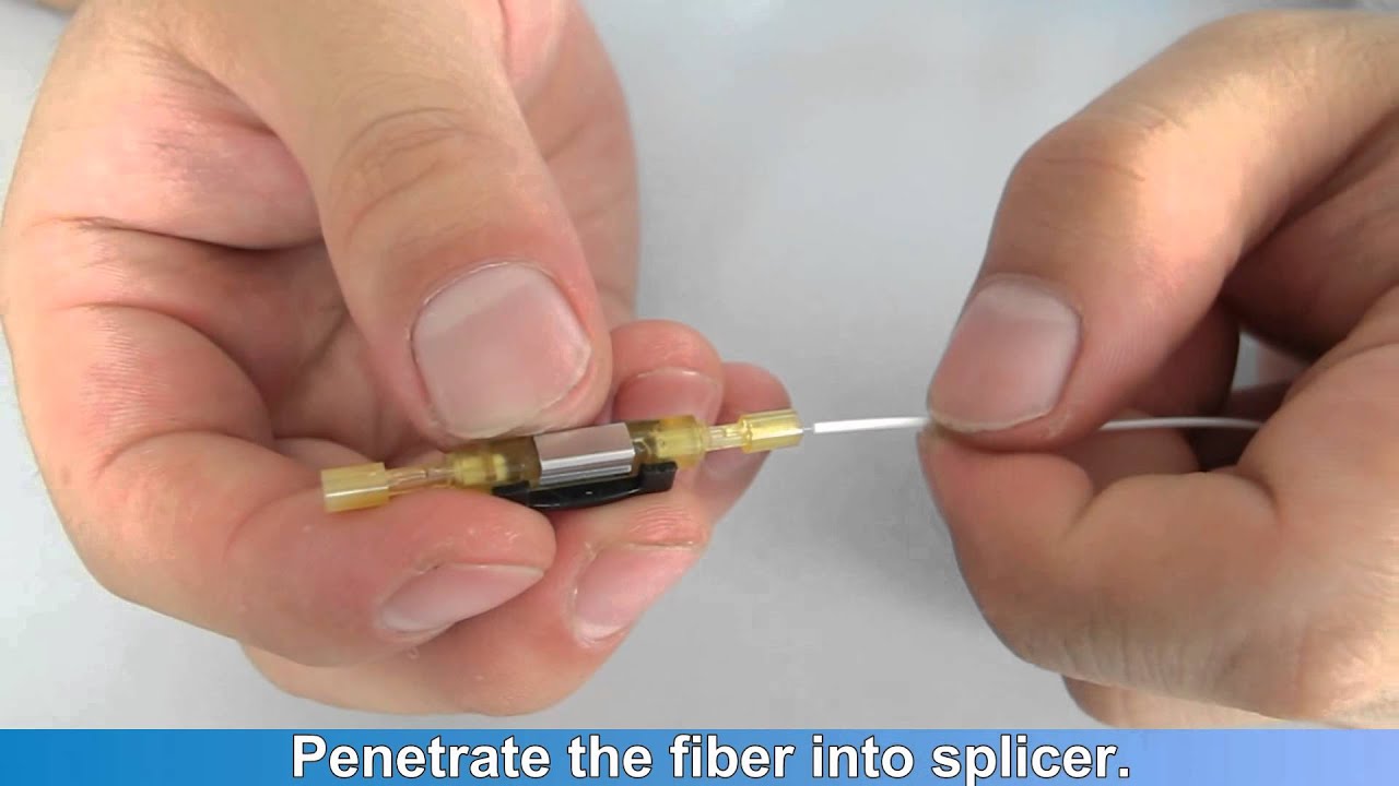 Fiber Mechanical Splicing H925 - YouTube