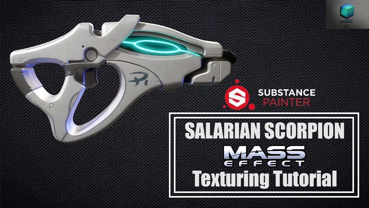 Salarian Scorpion - Mass Effect - Texturing Tutorial - Substance ...