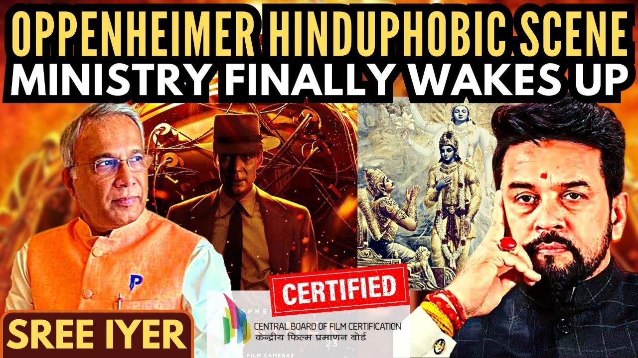 Sree Iyer • Oppenheimer movie - I&B cracks the whip • NIA raids on PFI ...