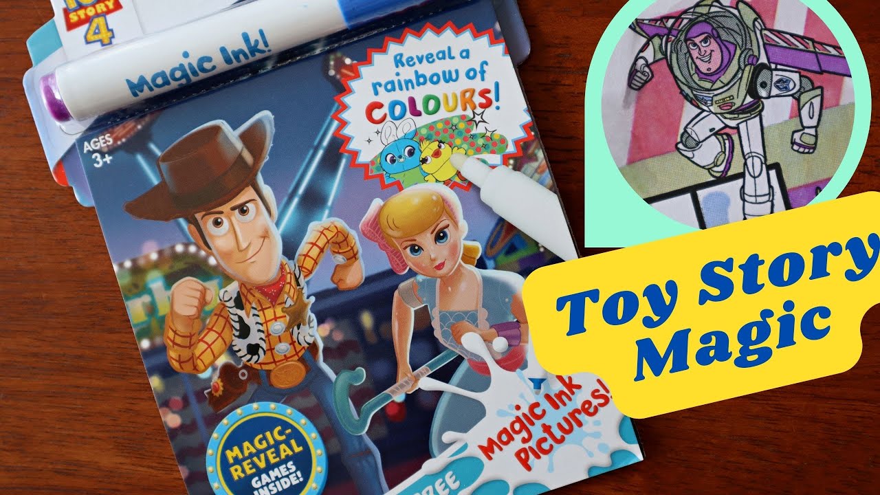 Magic Ink Pen Toy Story Through the Maze with Buzz Lightyear and Woody ...