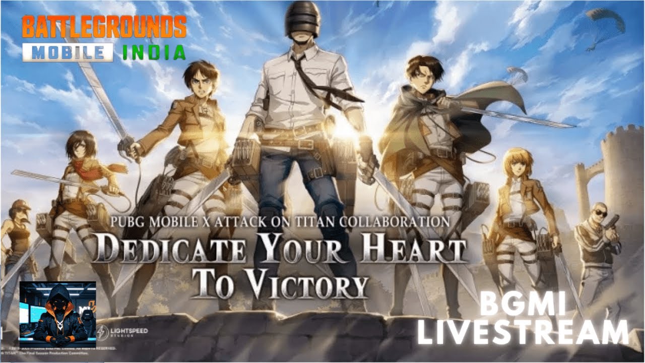 LATE NIGHT RANK PUSH IN NEW BGMI AOT UPDATE | ROAD TO 400 | CHILL ...