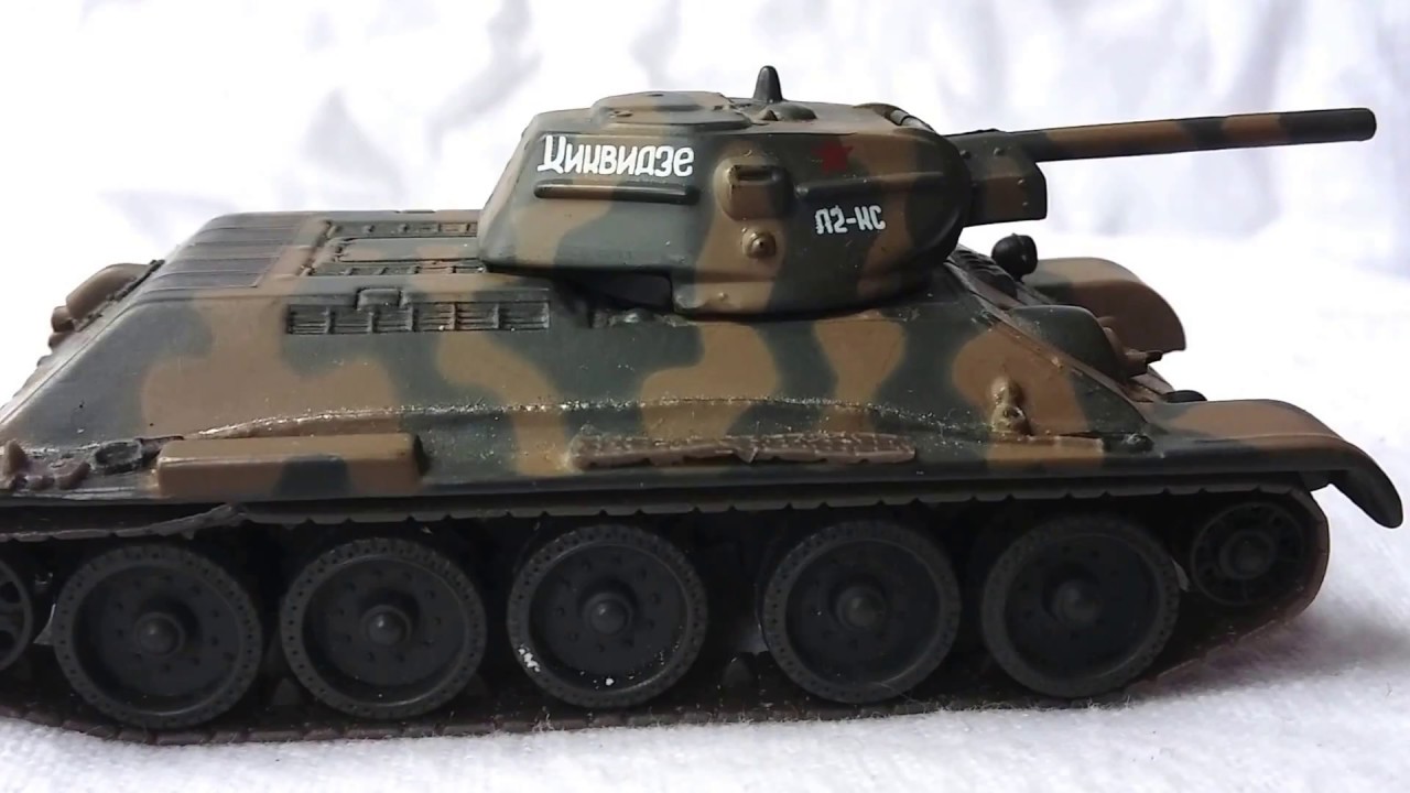 Deagostini Combat Tanks Collection T 34/76 Diecast 1/72 Scale Review ...