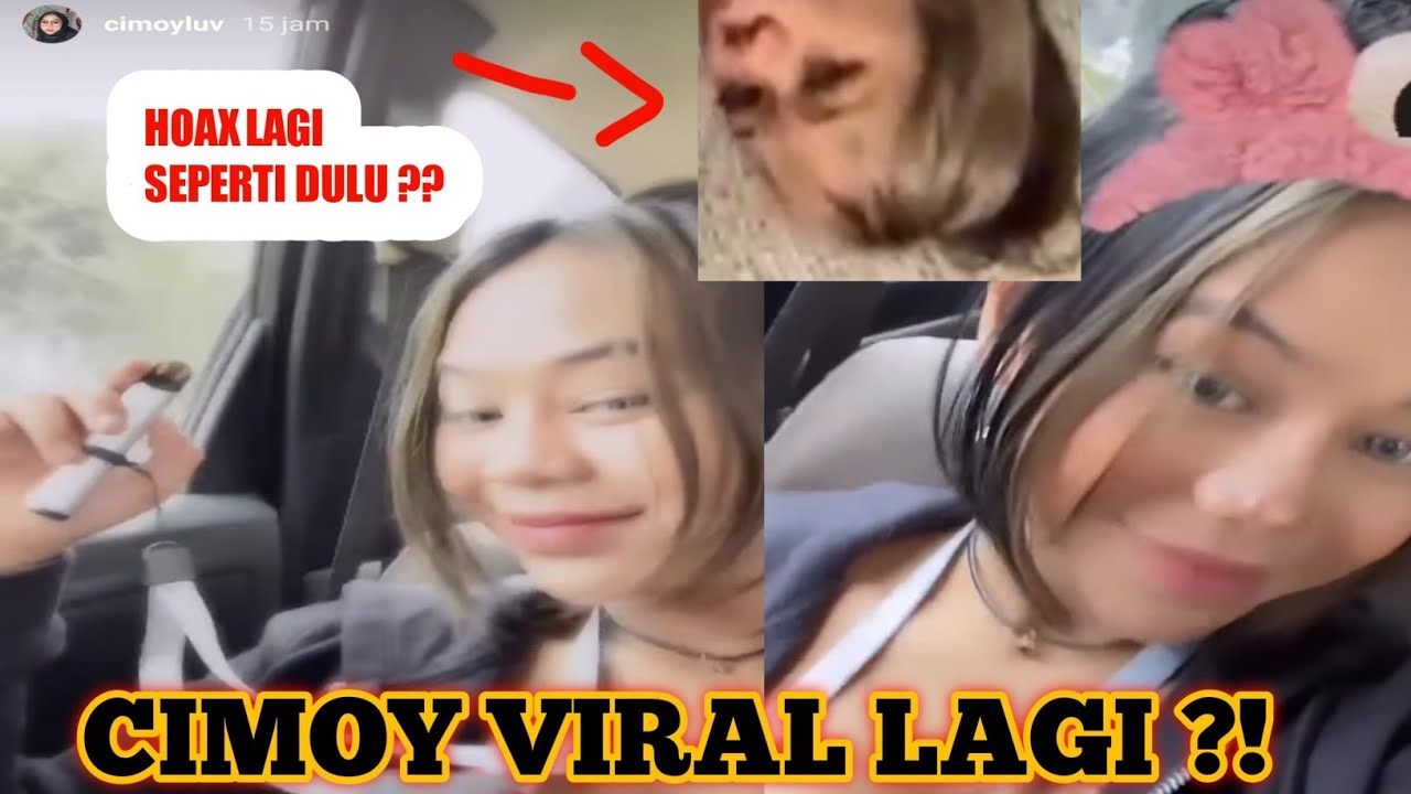 Cimoy kenapa ??! viral link 6 detik di Twitter dan Instagram !! isu ...