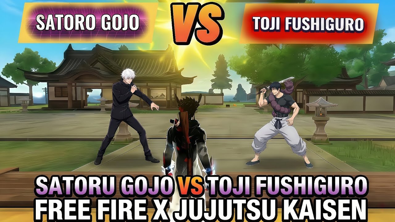 GOJO VS TOJI NO FREE FIRE 😱 ( EXCLUSIVO ) - YouTube