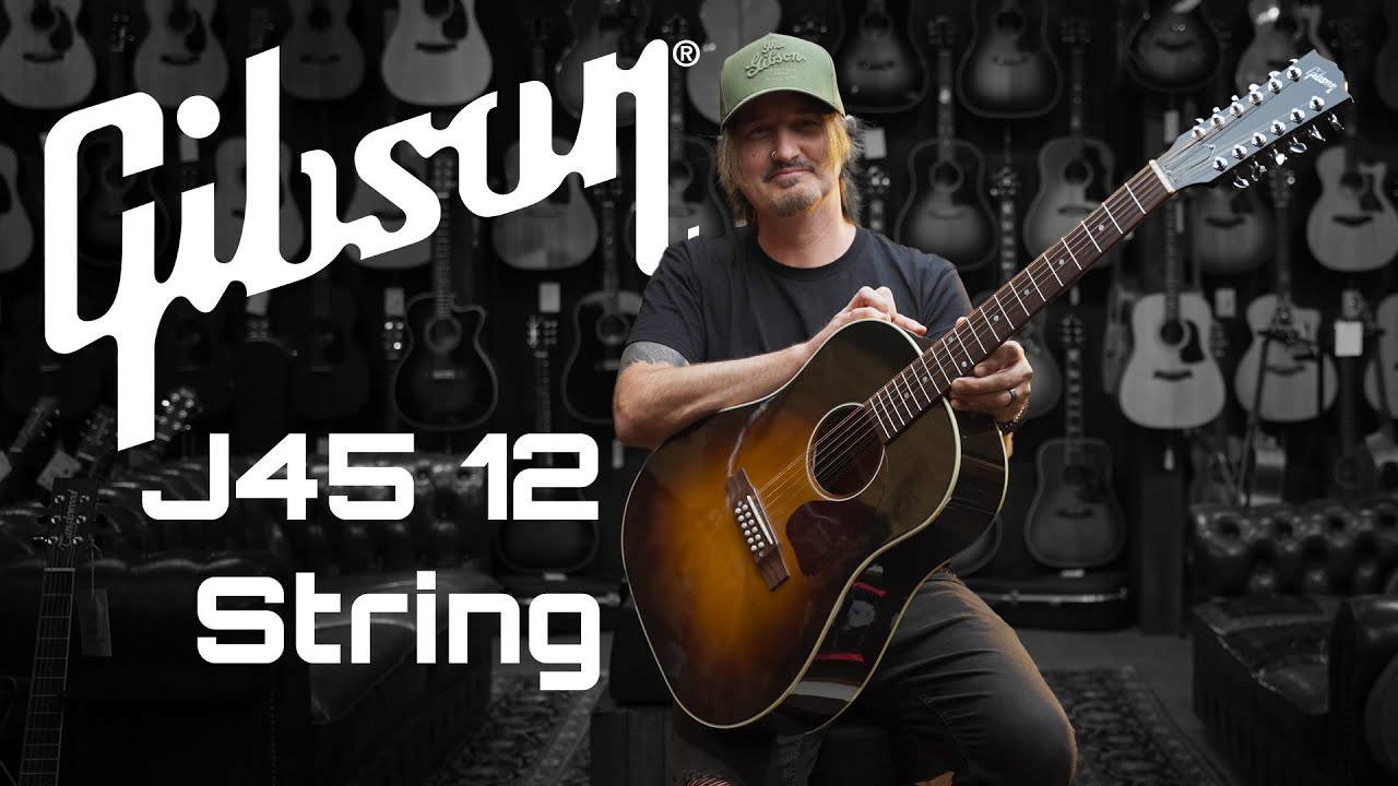 Gibson J45 12 String Review | Mooloolaba Music - YouTube