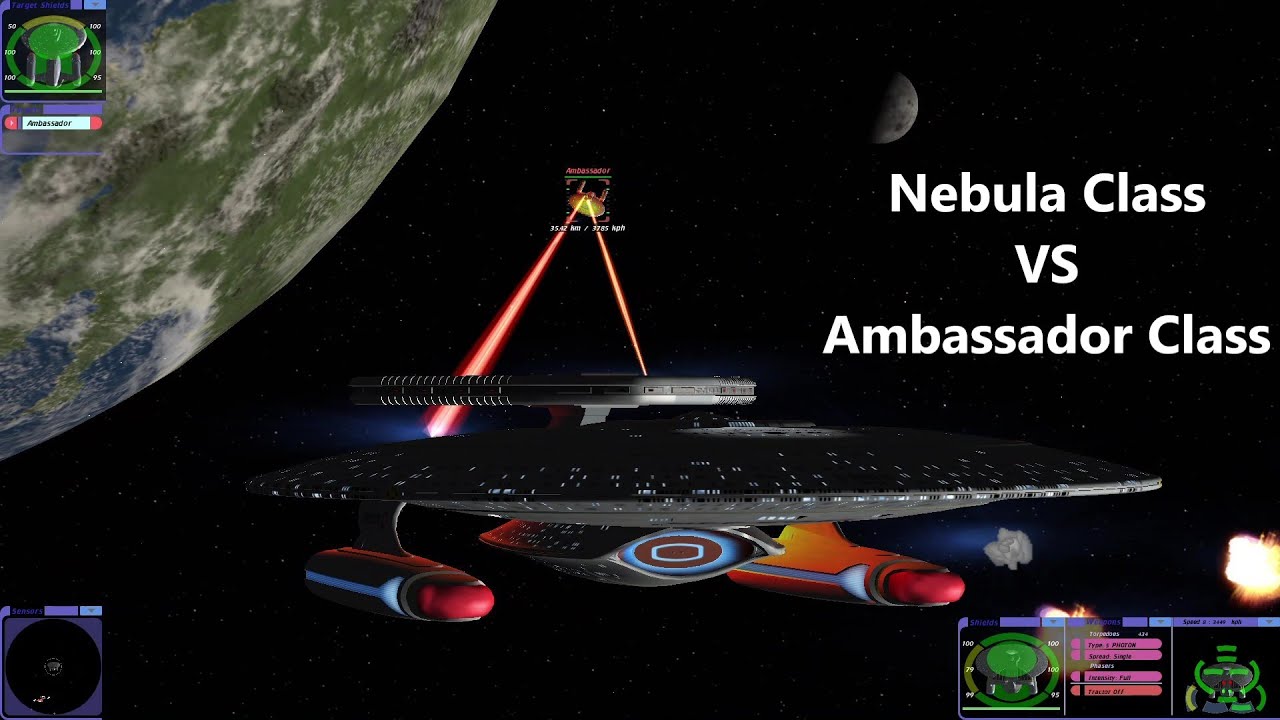 Nebula Class Starship Bridge