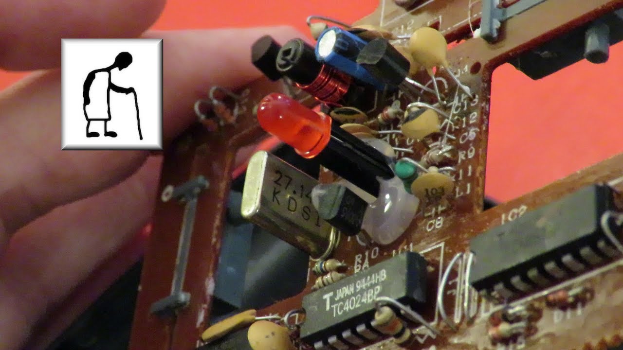 Asahi RC transmitter tear down - YouTube