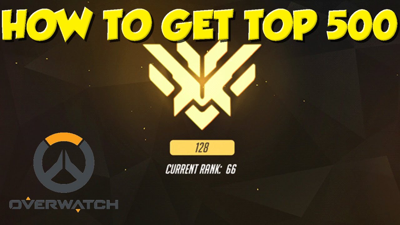 Overwatch: HOW TO GET A HIGH COMPETITIVE SKILL RATING!! - YouTube