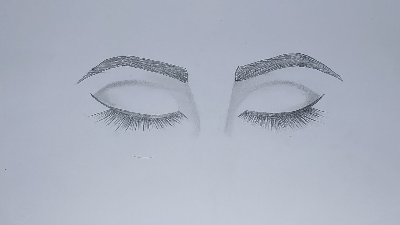 How to draw closed Easy for beginners..... step by step - YouTube