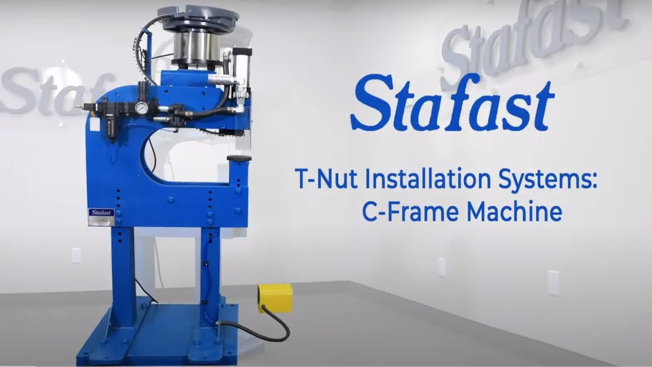 Stafast T-Nut Automation - YouTube