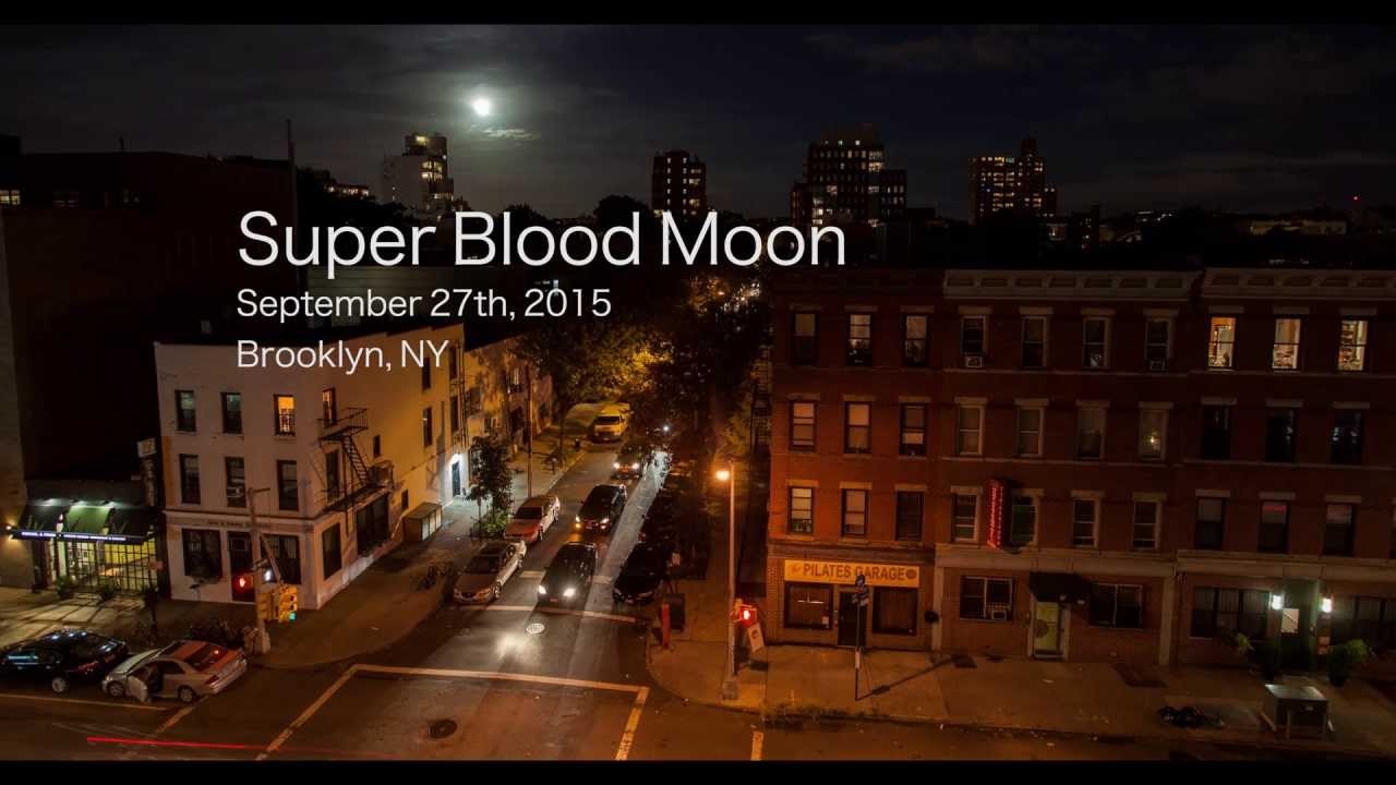 Super Blood Moon Brooklyn, NY - YouTube